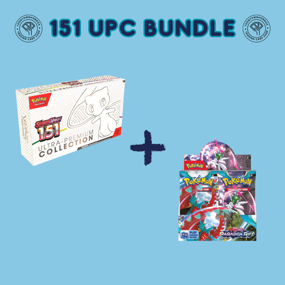 Pokemon 151 Ultra Premium Collection & Paradox Rift Booster Box Bundle ...