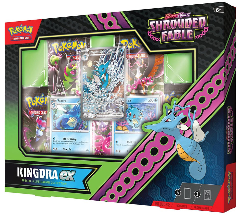 Pokemon SV6.5 Shrouded Fable Kingdra/Greninja Ex Special Illustration ...