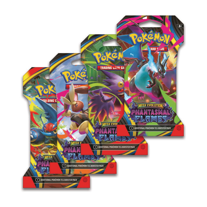 Pokemon ME02 Phantasmal Flames Sleeved Pack – ToonTownHobbies