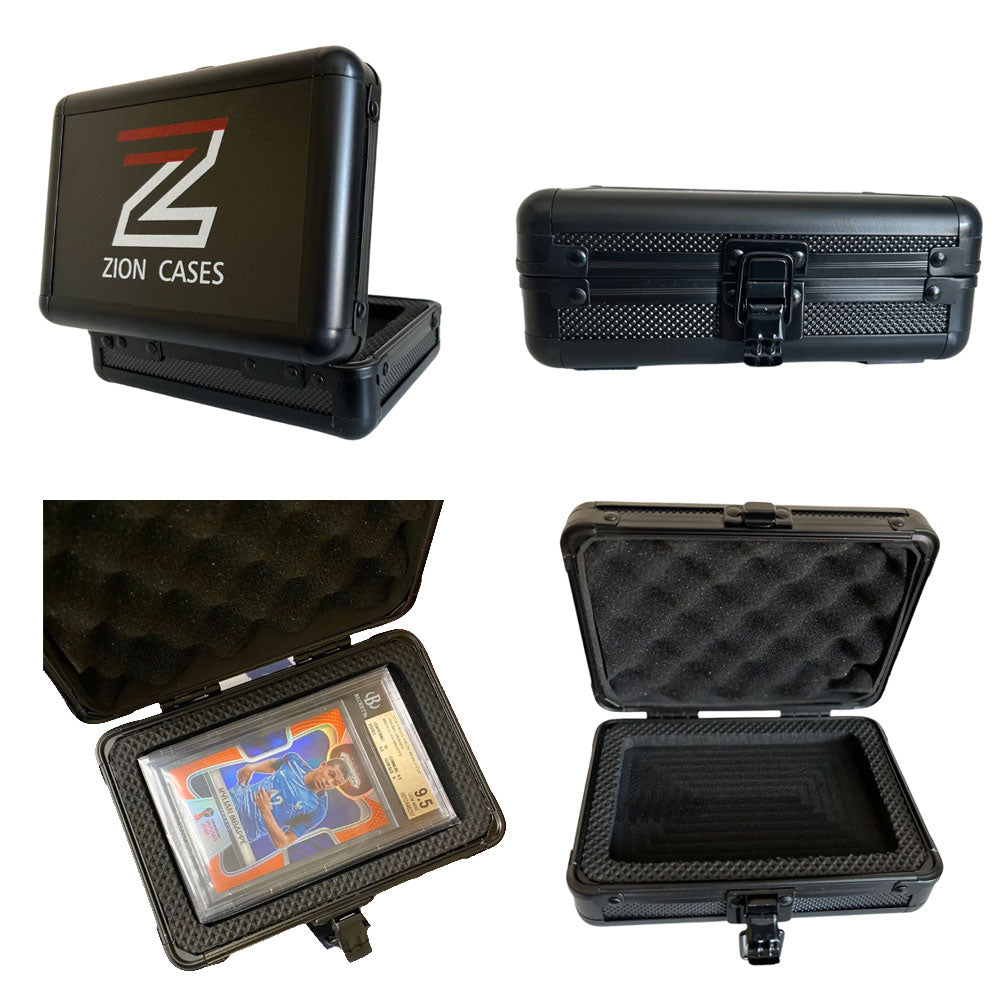Zion Cases Graded Card Slab Case One (Black) - Single Card ...
